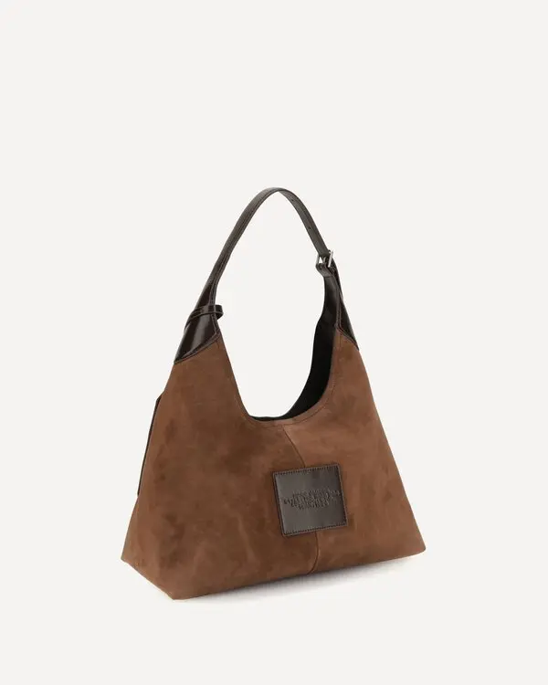 Marc Jacobs Sack Suede Shoulder Bag