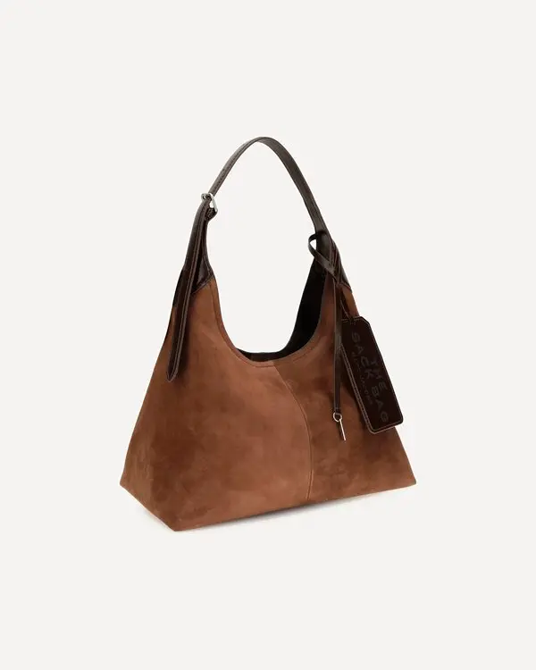 Marc Jacobs Sack Suede Shoulder Bag