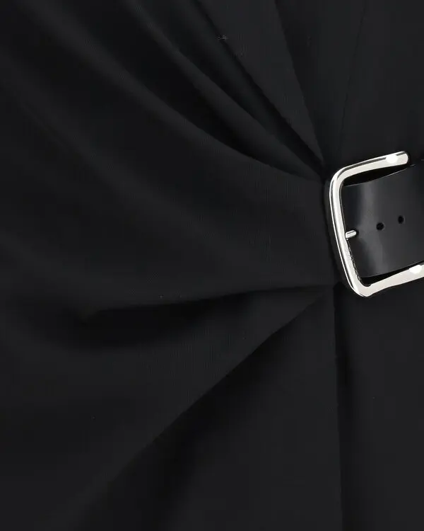 Loewe Draped Wool Jacket With Belt
