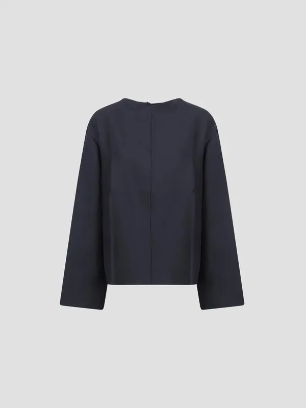 Studio Nicholson Open Back Knit Top