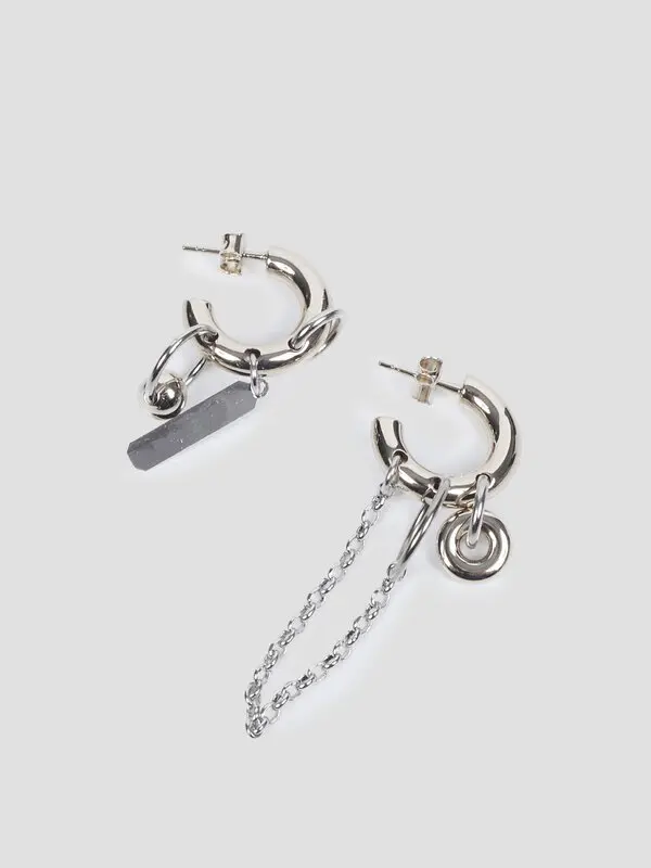 JUSTINE CLENQUET Mini Irvin Earrings In Gold-plated Brass - Gld Pld