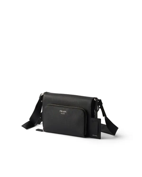 Prada Saffiano Leather Shoulder Bag