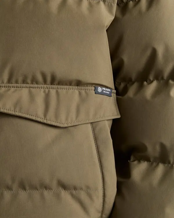 Prada Medium-weight Technical Fabric Down Jacket