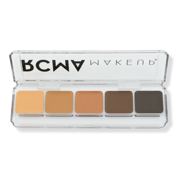 RCMA MAKEUP 5 Part Highlight And Contour Palette - Medium/dark