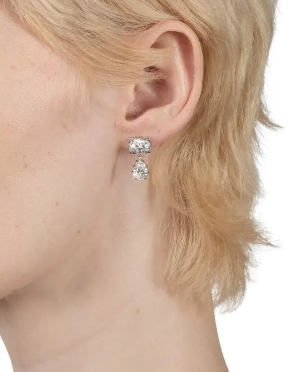 Alexis Bittar Solaris Sterling Pear Drop Earring
