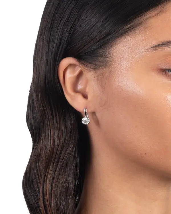 Alexis Bittar Molten Sterling Drop Earring