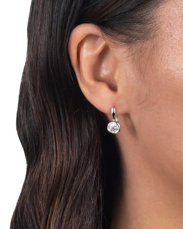 Alexis Bittar Molten Sterling Drop Earring - Silver