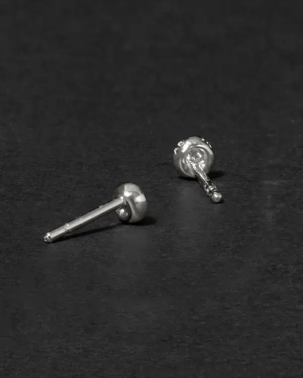 Alexis Bittar Molten Sterling Petite Bezel Stud Earring - Silver