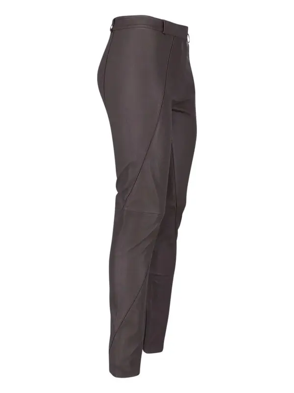 THE FRANKIE SHOP Slim Trousers "dune