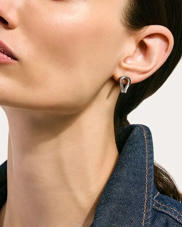 John Hardy Surf Omega-back Earrings
