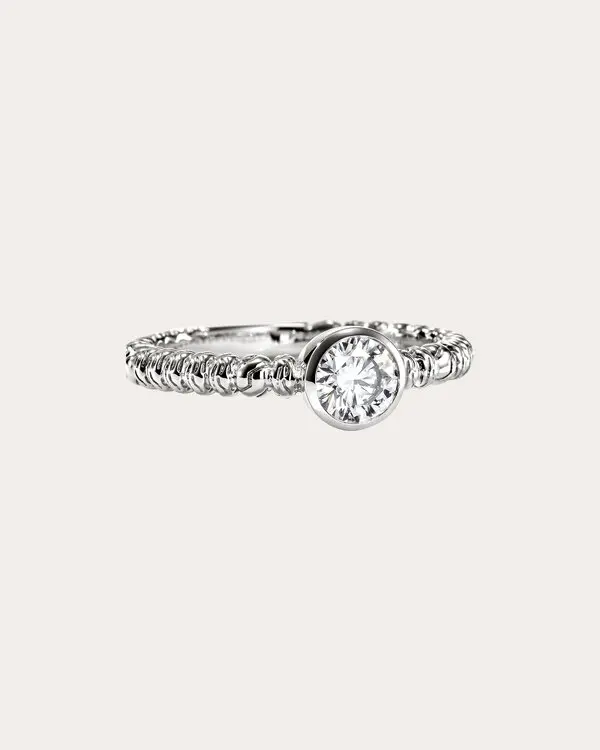 John Hardy Diamond Solitaire Jh Lovestruck Heishi Ring
