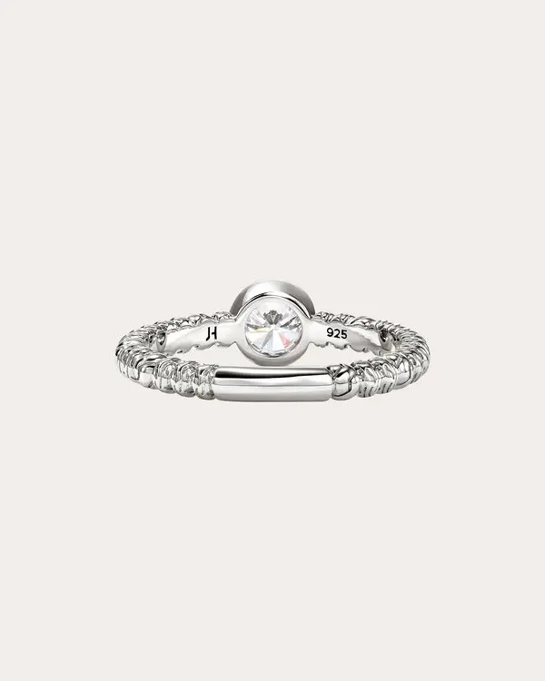 John Hardy Diamond Solitaire Jh Lovestruck Heishi Ring