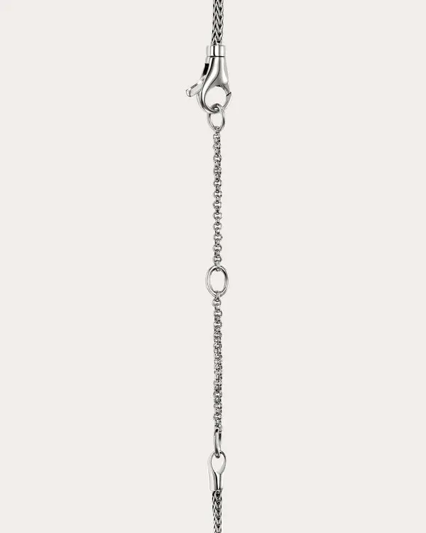 John Hardy Tanzanite & Diamond Icon Pendant Necklace