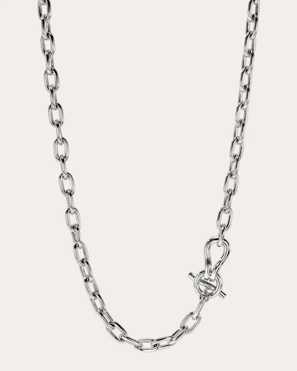 John Hardy Diamond Surf Toggle Necklace