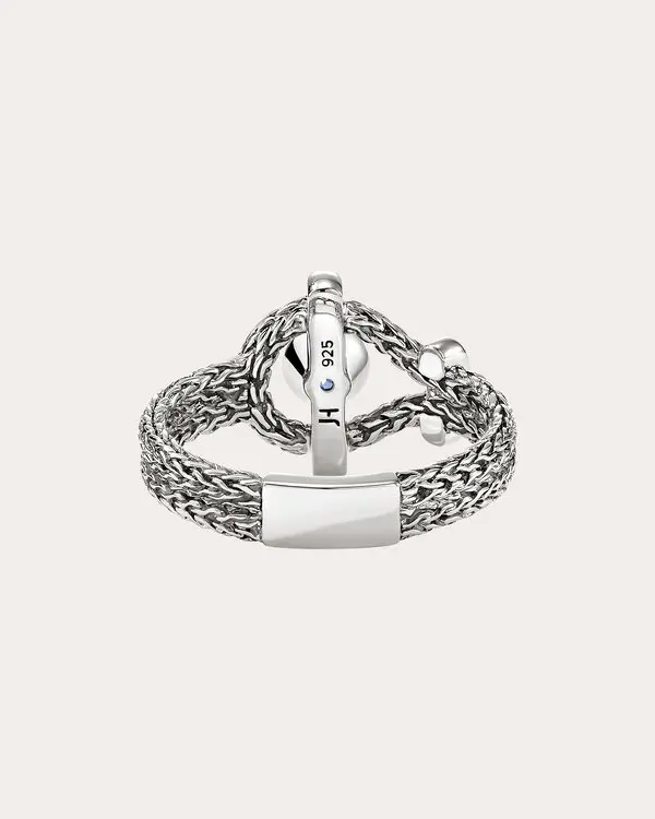 John Hardy Tanzanite & Diamond Icon Ring