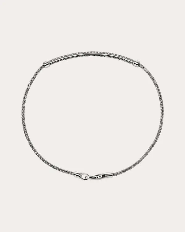 John Hardy Diamond Jh Essential Pavé Bar Bracelet