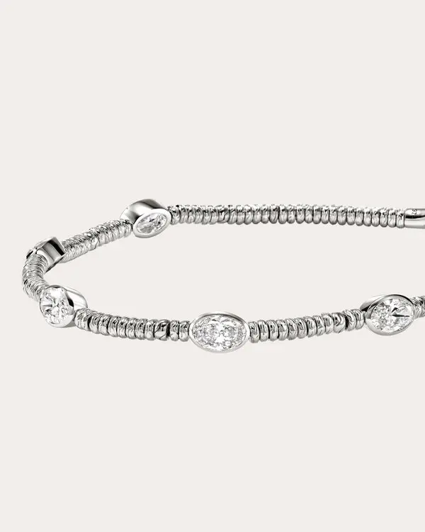 John Hardy Diamond Jh Lovestruck Heishi Station Bracelet