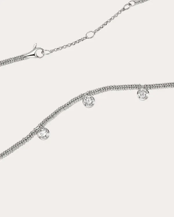 John Hardy Diamond Jh Lovestruck Heishi Station Necklace