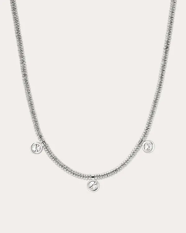 John Hardy Diamond Jh Lovestruck Heishi Station Necklace