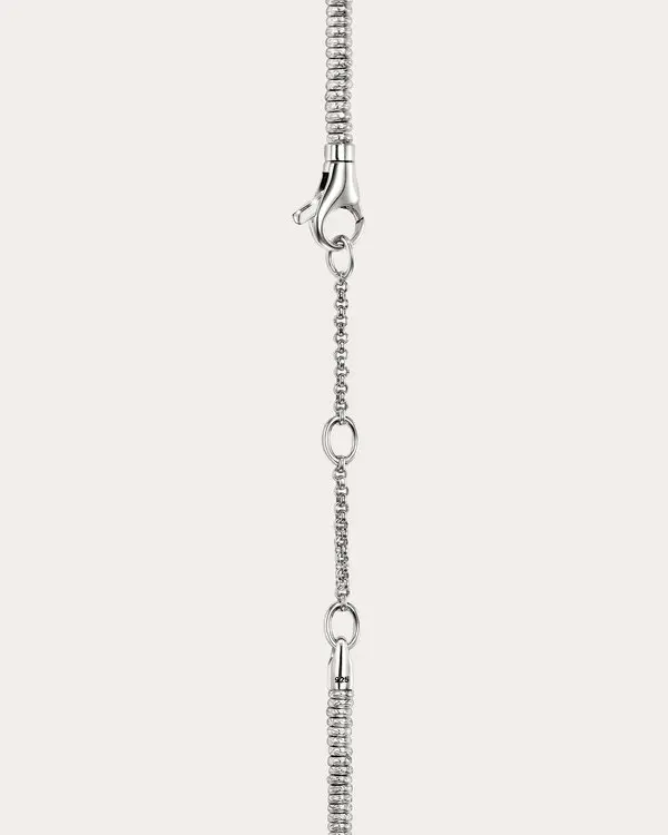 John Hardy Diamond Jh Lovestruck Heishi Station Necklace