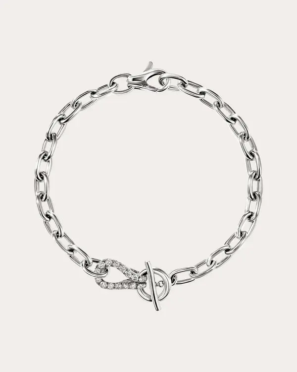 John Hardy Diamond Pavé Surf Bracelet