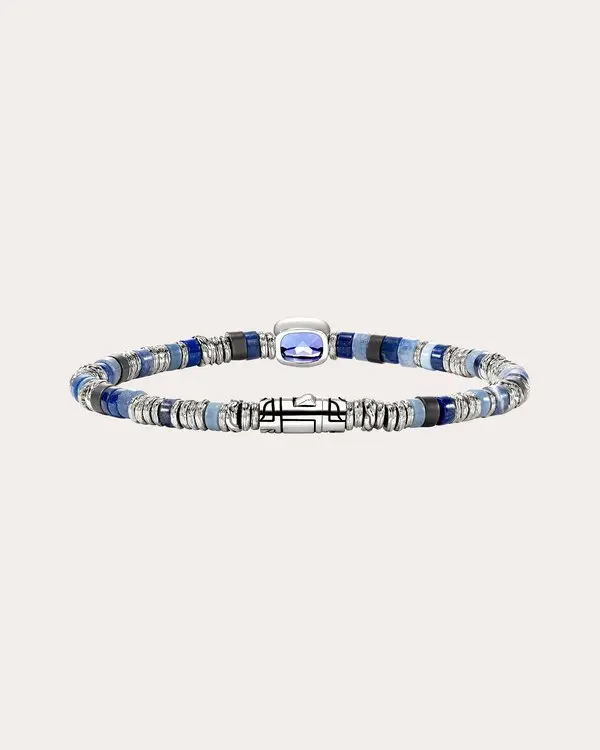 John Hardy Tanzanite Heishi Gem Bracelet