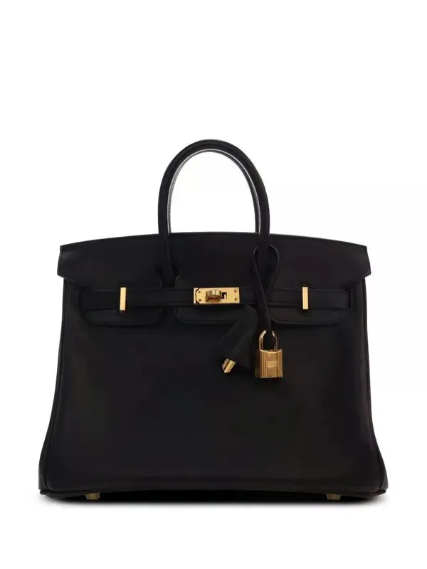 Hermès 2026 Volupto Birkin Retourne 25 Handbag - Black