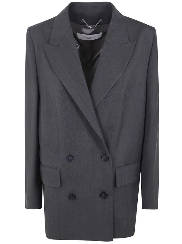GOLDEN GOOSE Double-breasted Blazer "journey