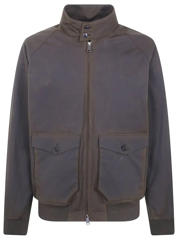 BARACUTA Waxed Cotton Jacket "g9" Pocket