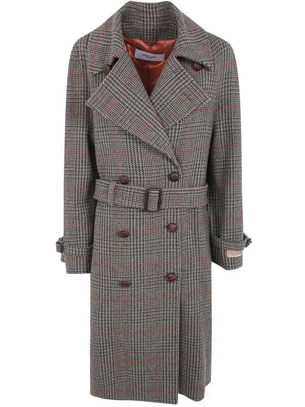 GOLDEN GOOSE Trench Coat Windowed "journey Roxanne