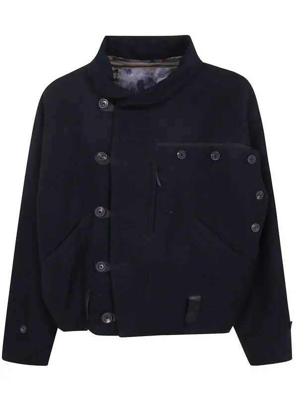 ZIGGY CHEN Jacket Asymmetric ``hidden Arc