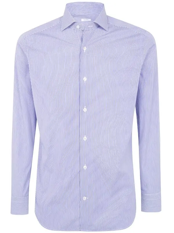 CALIBAN Striped Shirt Shirt
