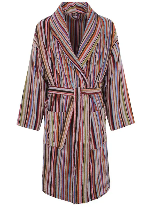 Paul Smith Dressing Gown Striped Signt