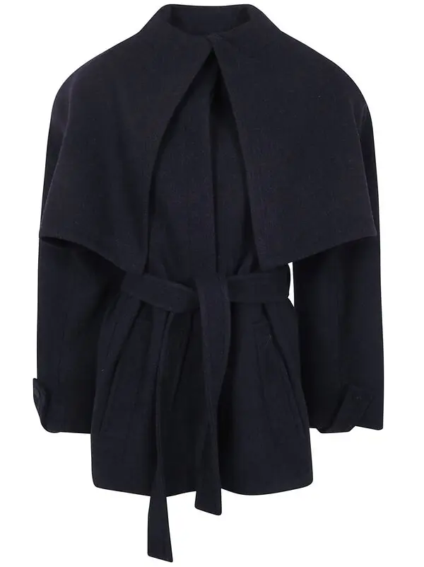 Jacquemus Belted Coat "le Caban Bolero