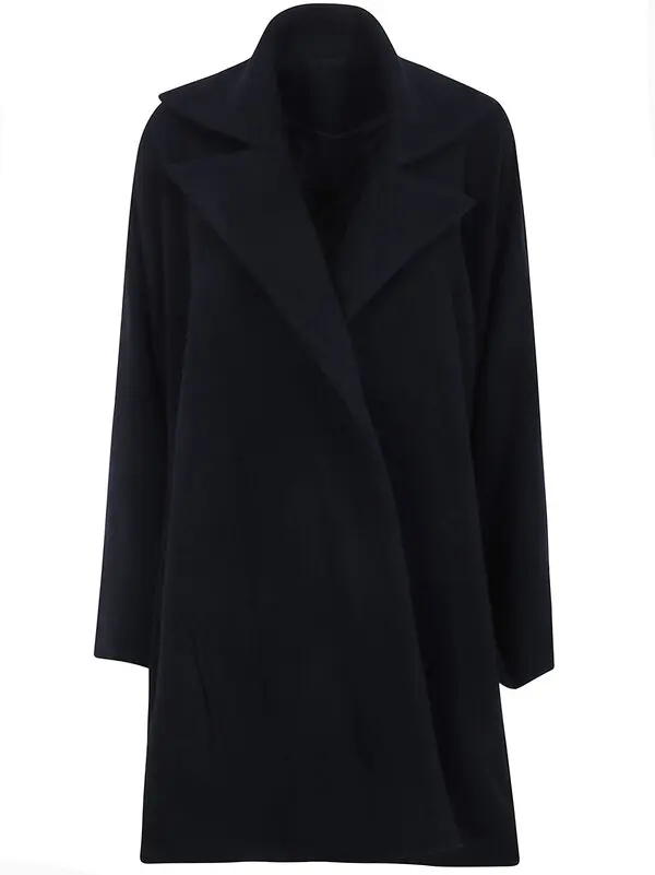 Yohji Yamamoto Coat Cuffs Point - Black