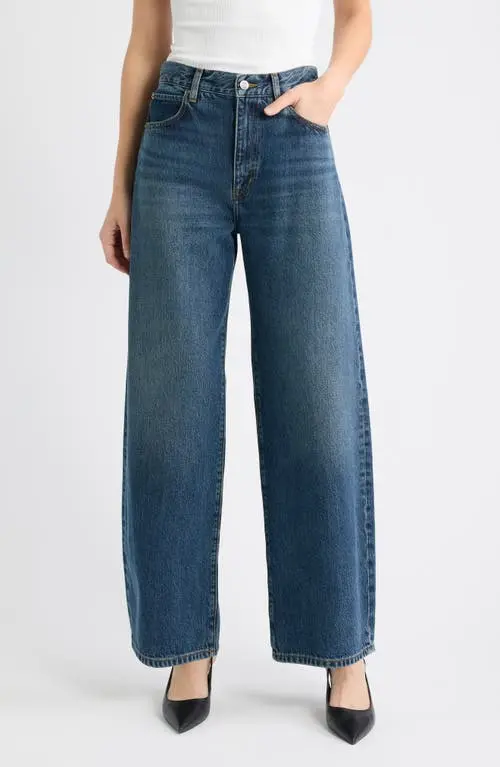 FRAME The Bow High Waist Barrel Jeans - Bot