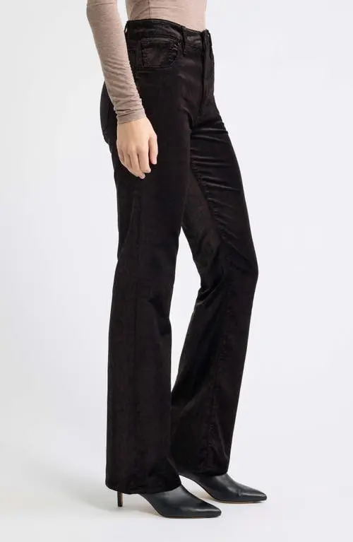 FRAME The Reboot Python Print High Waist Bootcut Velvet Jeans