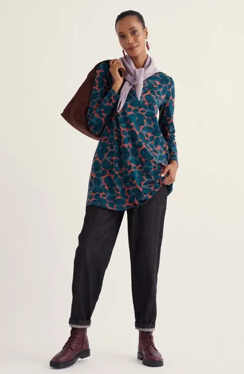 SEASALT CORNWALL Wreathe Notch Neck Tunic