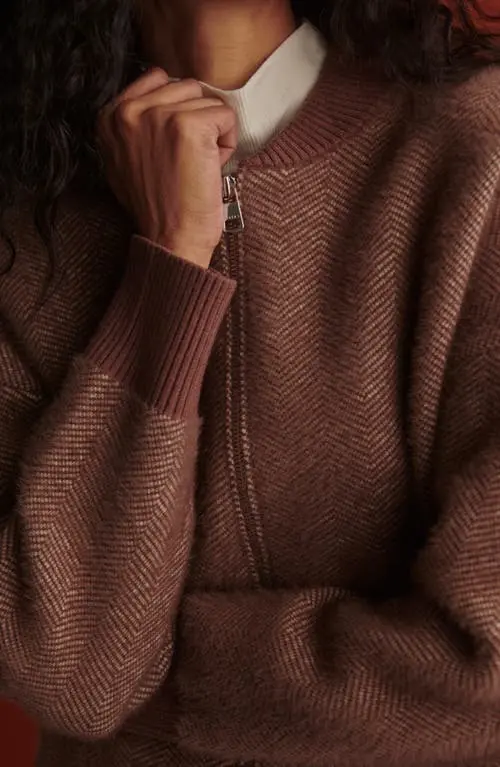 Varley Zenia Full Zip Knit Jacket