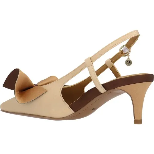J. Reneé Hilarina Slingback Pump - Beige/brown
