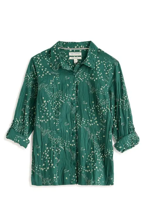 SEASALT CORNWALL Larissa Crinkle Organic Cotton Shirt