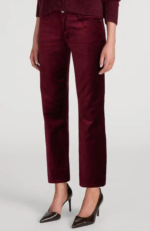 FRAME The Velvet Cigarette Pants