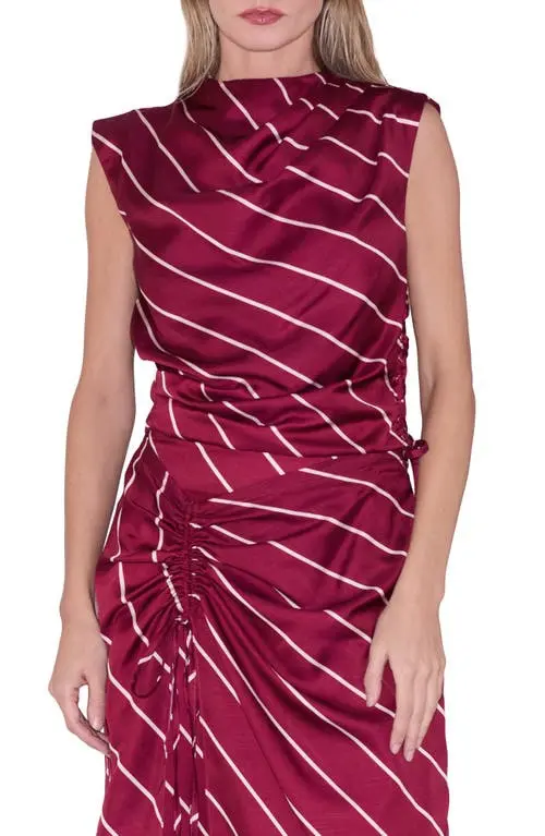 CIEBON Dova Sleeveless Tank - Red Multi