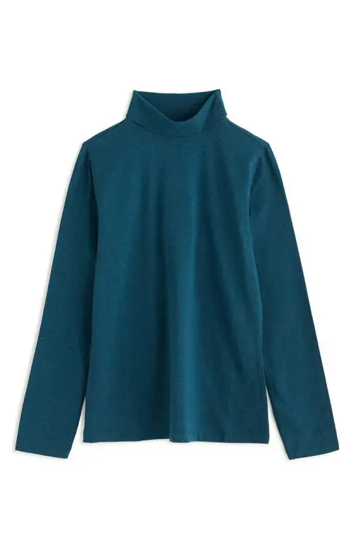 SEASALT CORNWALL Landing Organic Cotton Blend Roll Neck Top