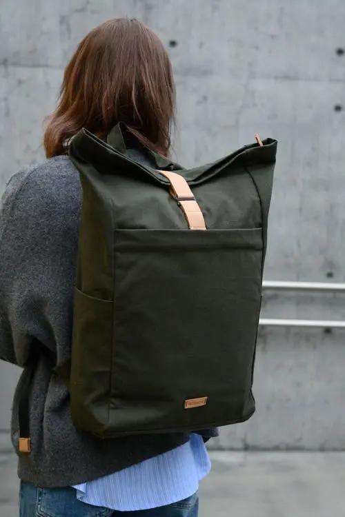 OTHERS TRADE FOR HOPE Roll Top Backpack