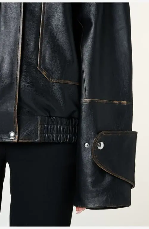 IRO PARIS The Bogus Leather Jacket