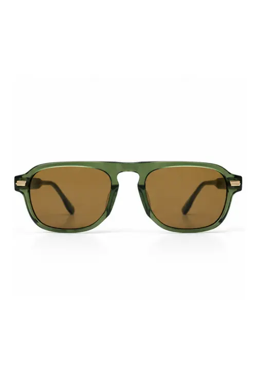 COSSINO Kensington 52mm Aviator Sunglasses - Green