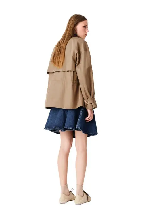 Maje Coat With Removable Lining