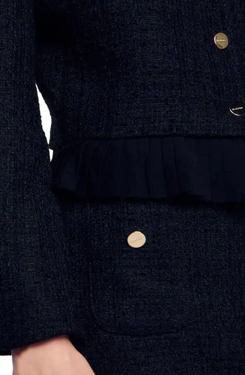 Sandro 2-in-1 Tweed Jacket