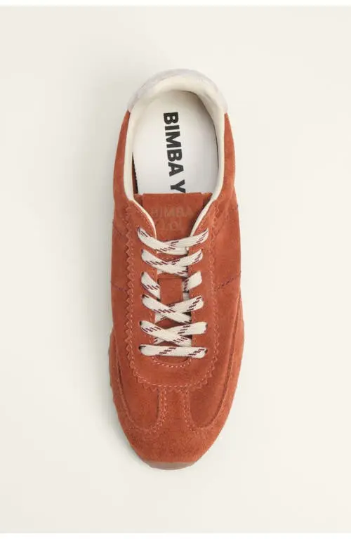 Bimba Y Lola Suede Scalloped Sneaker